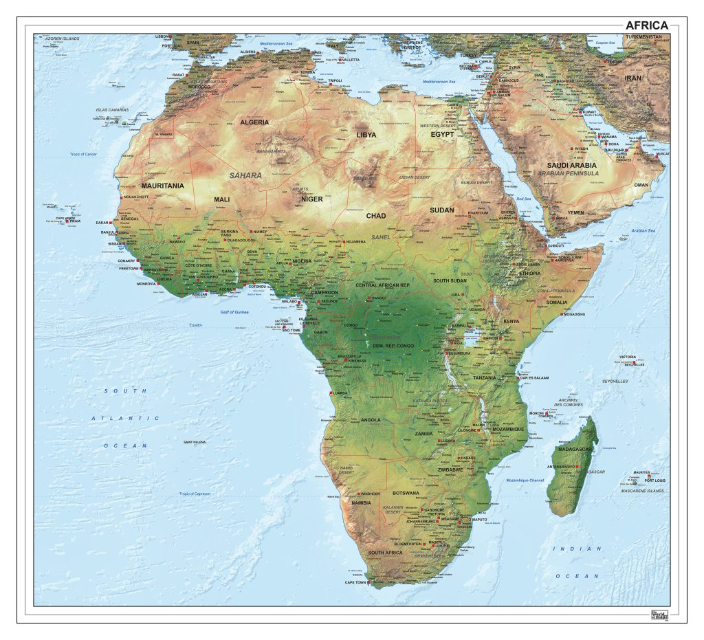 Africa - The World of Maps