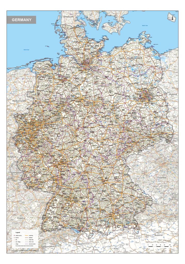 Vector Country Maps - The World of Maps
